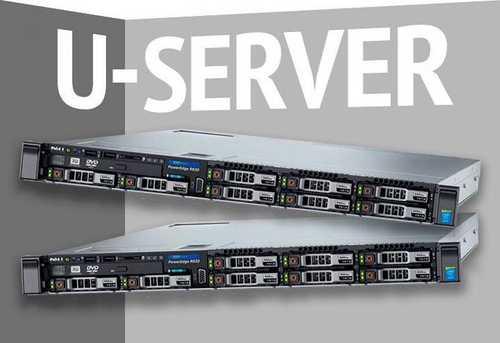 Сервер Dell R630 8*2.5 2*2667v3 64Gb H730p 2*750W