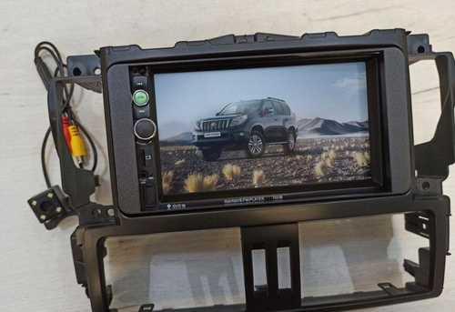 Магнитола для Тойота Прадо 150 +камера, USB, AUX