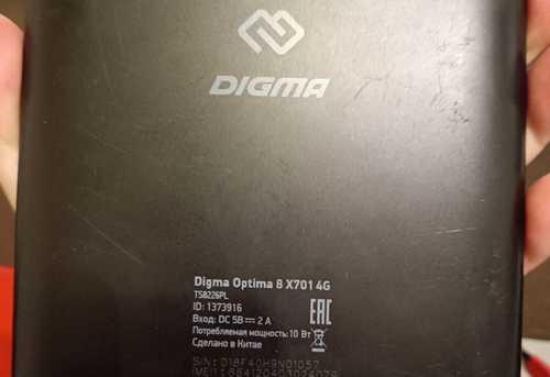 Планшет digma optima 8 x701 4g ts8226pl