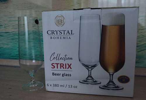 Crystalite bohemia бокалы для пива