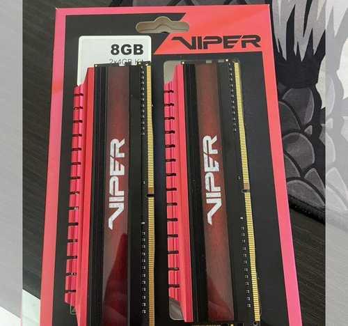 Оперативная память ddr4 8gb patriot viper