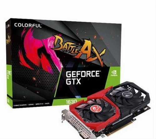 Видеокарта Colorful GTX1630 NB 4GD6-V 4GB gddr6 64