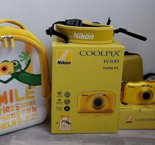 Фотоаппарат Nikon Coolpix w100