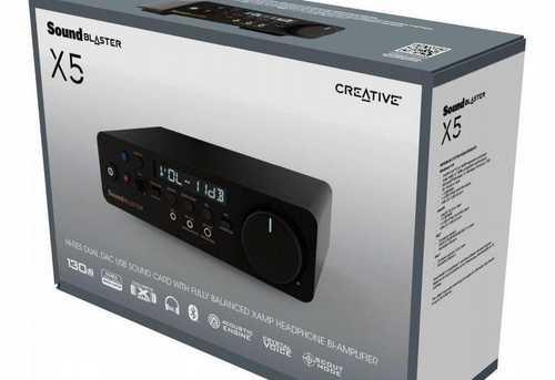 Звуковая карта creative sound blaster x5