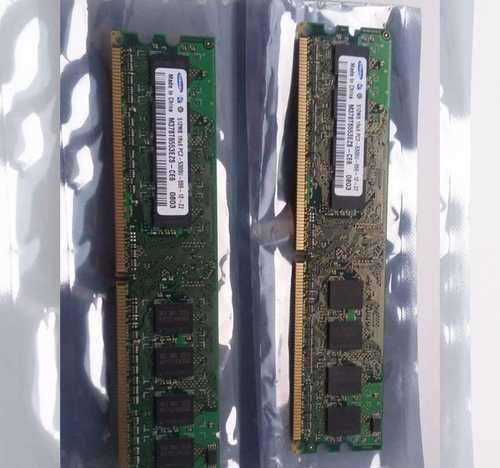 Оперативная память Samsung DDR2 512MB