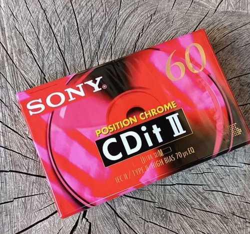 Аудиокассеты новые запечатанные sony