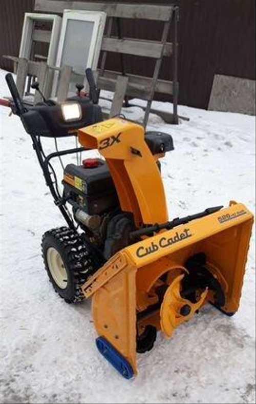 Снегоуборщик cub cadet 526 hd swe бу