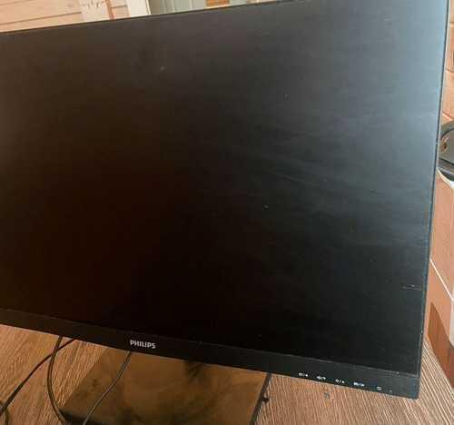 Монитор philips 245e1s черный