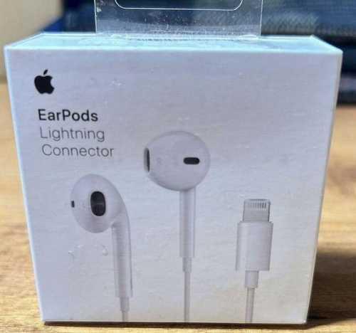 Коробка от наушников проводных Ear Pods Apple