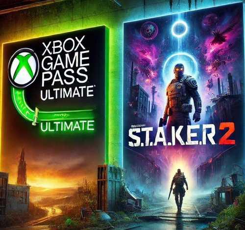 Подписка Активация xbox game pass ultimate 1-19 ме