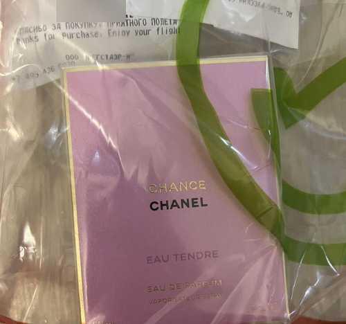 Парфюмерная вода chanel chance eau tendre