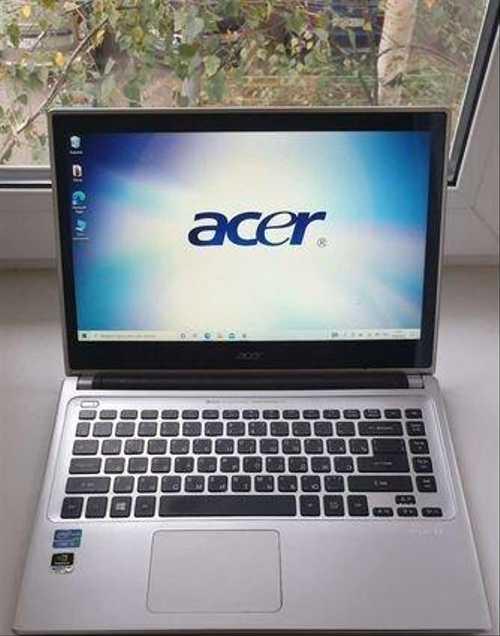 Acer V5-471,сенсорный ултрабук,core i5,GF-GT620