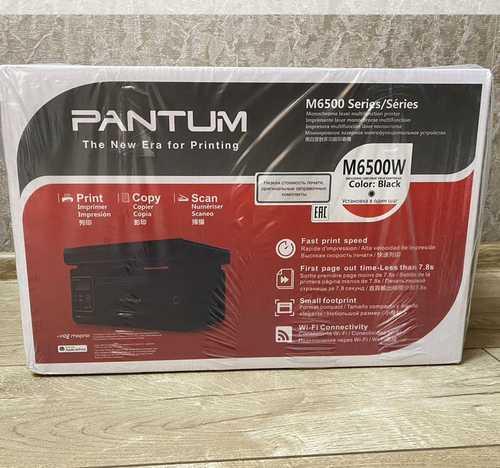 Принтер, сканер мфу лазерное Wi-Fi Pantum M6500W