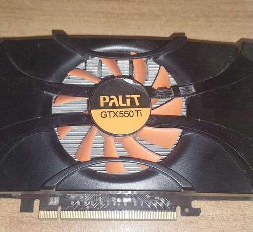 Видеокарта Palit nvidia GTX 550Ti 1GB