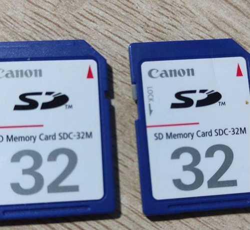 Карта памяти SD memory Card SDC-32M