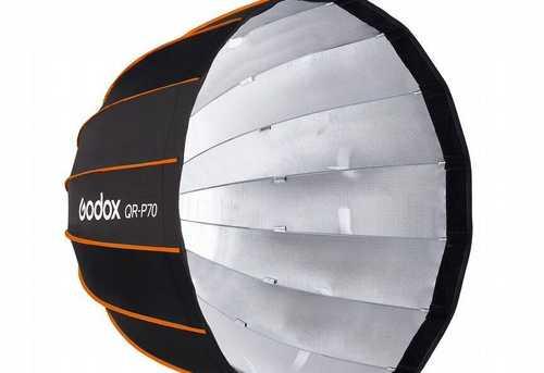 Софтбокс Godox QR-P70 параболический 70 см с сотам