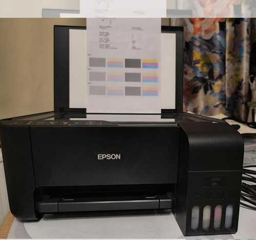 Принтер мфу струйный снпч epson L3150