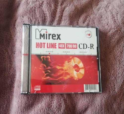 Диск Mirex hot line 48x 700/80 CD-R