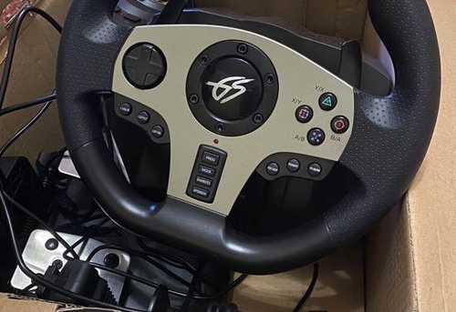Игровой руль dexp wheelman pro gt