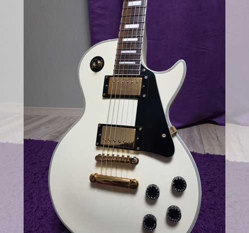 Maison Les Paul custom Alpine White