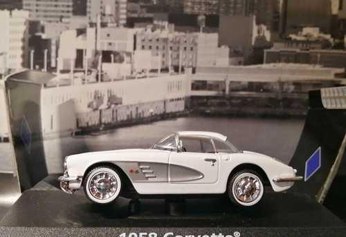 Модель автомобиля 1/43 1958 Corvette, Motor Max