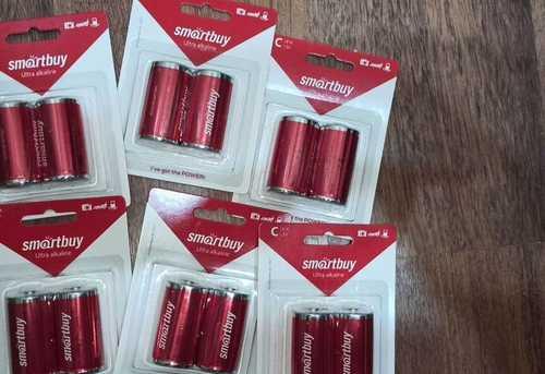 Батарейки алкалиновые Smartbuy LR14/2B (sbba-C02B)