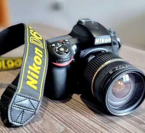 Фотоаппарат Nikon d610 + объектив Tamron 28-75mm