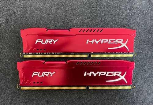 Kingston Fury HyperX 16Gb (2x8Gb) 1600MHz DDR3