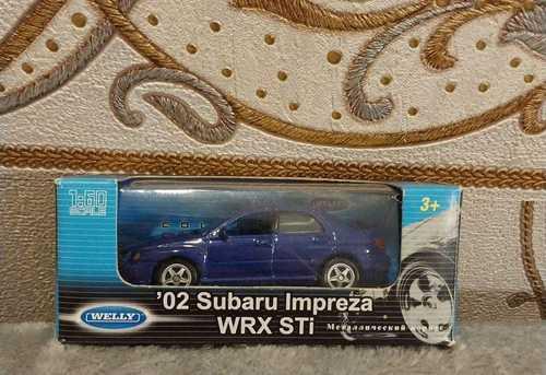 Модели welly 1:60-1:64 Subaru Impreza wrx sti