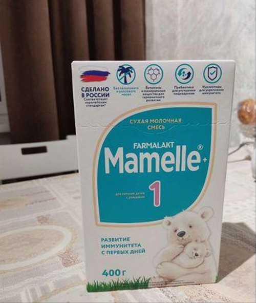 Детская смесь c 0 месяцев mamelle бронь