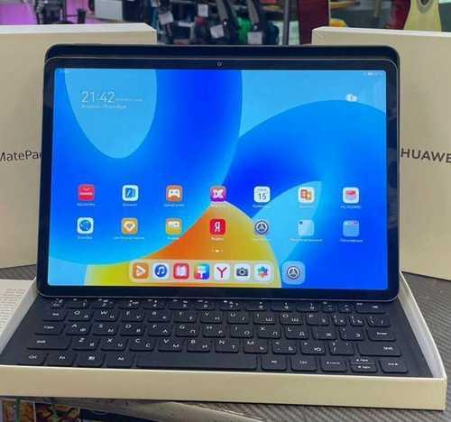 Планшет huawei MatePad 11.5 с чехлом клавиатурой