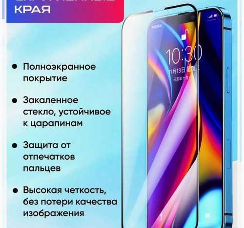 Защитное стекло на iPhone 13 pro remax