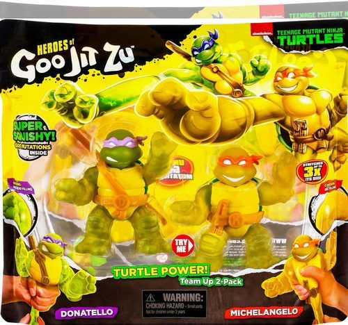 Heroes of Goo Jit Zu Teenage Mutant Ninja Turtles