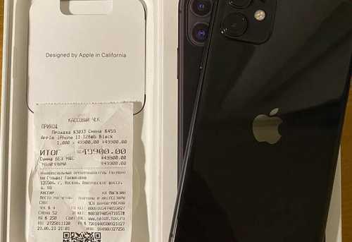 iPhone 11 128gb 100акб на гарантии