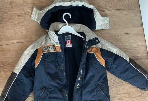 Куртка зимняя на мальчика 116-122