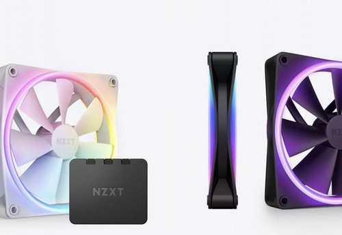 Nzxt F140 RGB DUO Twin Pack Black/white
