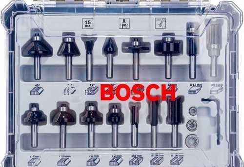 Смешанный набор фрез Bosch 2607017472