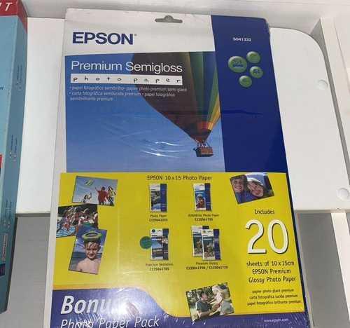 Фотобумага epson premium