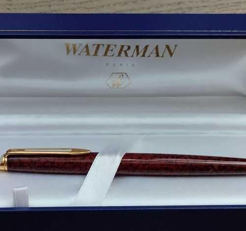 Перьевая ручка Waterman + 3 картриджа с чернилами