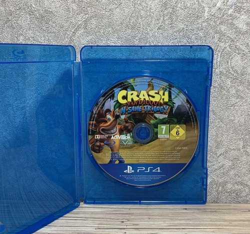 Crash bandicoot trilogy (3в1) на PS4/PS5
