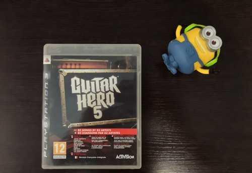Guitar hero 5 диск PS3