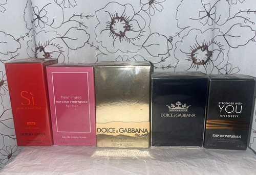 Парфюм Giorgio armani, dolce gabbana, narciso