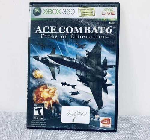 Диск Xbox 360 - ACE combat 6