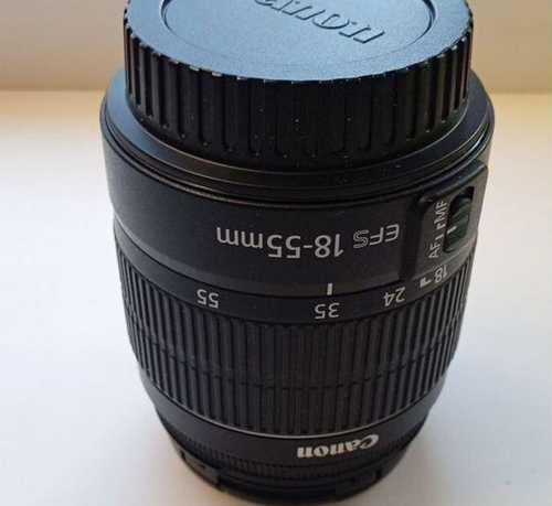 Объектив canon zoom lens 18-55mm ef-s 1:3,5-5,6