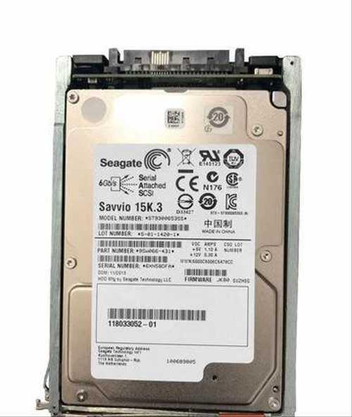 Жесткий диск EMC 300Gb 005050548 V4-2S15-300 SAS
