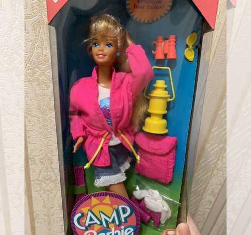 Кукла барби barbie camp туристка