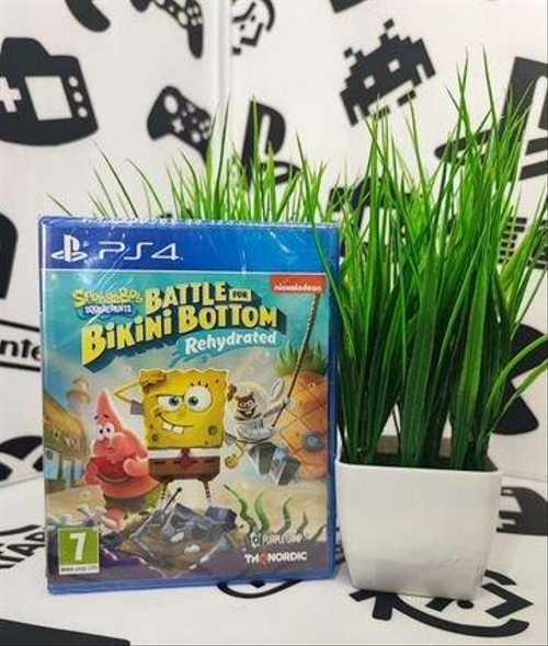 Sponge Bob Battle For Bikini Bottom Rehydrated PS4