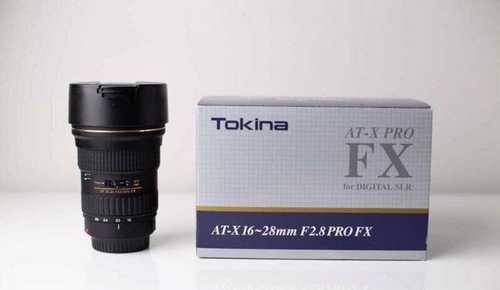 NEW Tokina AT-X 16-28 f/2.8 PRO FX Canon