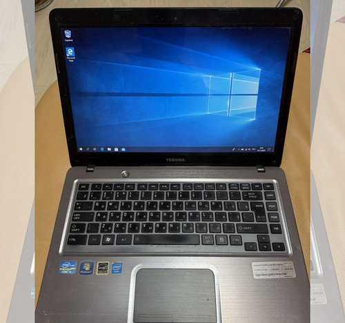Ноутбук toshiba 14, i5 2467m /6Gb/128 gb