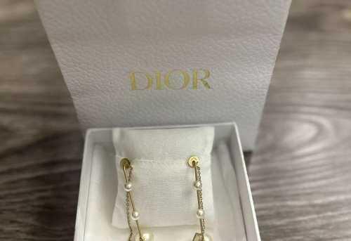 Серьги christian dior оригинал